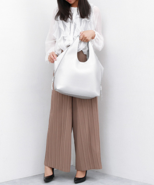 cache トートバッグ カシュカシュ cachecache / 3ピースソフト合皮トート レディース : ZOZOTOWN Yahoo!店 - 通販 - Yahoo!ショッピング