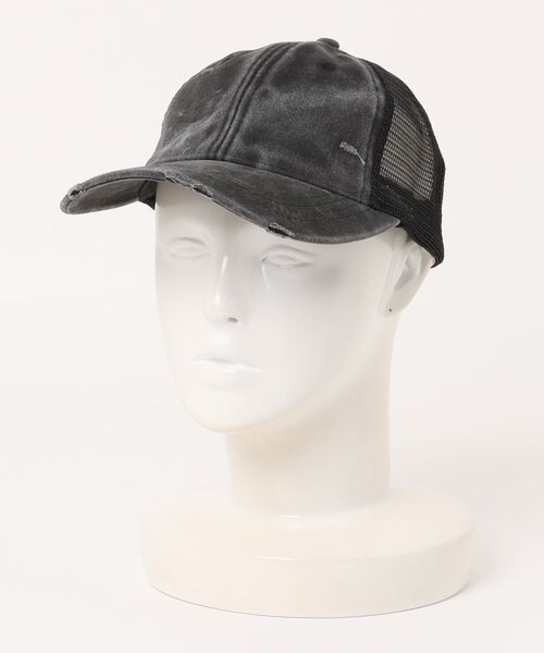 SVEC キャップ 帽子 ウォッシュ加工ダメージメッシュキャップ レディース メンズ : ZOZOTOWN Yahoo!店 - 通販 - Yahoo!ショッピング