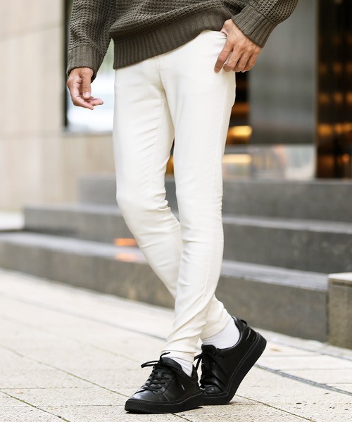 roshell 「roshell」 スキニーパンツ X-LARGE ホワイト メンズ : ZOZOTOWN Yahoo!店 - 通販 - Yahoo!ショッピング