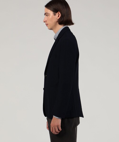 BARBA ジャケット テーラードジャケット 「別注」BARBA Dynamic ウールコットン シングルブレステッド2Bジャケット メンズ : ZOZOTOWN Yahoo!店 - 通販 ...