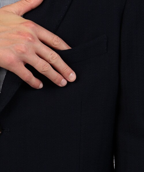 BARBA ジャケット テーラードジャケット 「別注」BARBA Dynamic ウールコットン シングルブレステッド2Bジャケット メンズ : ZOZOTOWN Yahoo!店 - 通販 ...