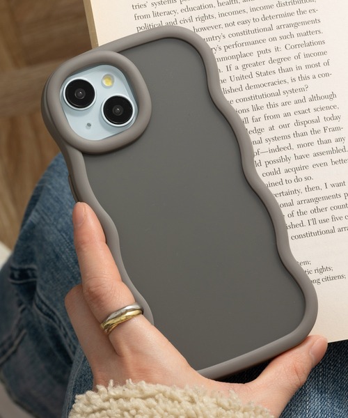 emonique スマホケース iPhoneケース カバー 滑りにくい うねうね TPUシリコン素材 マット「12/13/14/15/16対応」 : ZOZOTOWN Yahoo!店 - 通販 ...