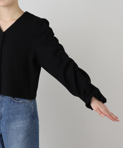 IENA（イエナ） ブラウス シャツ ブークレシャーリングブラウス