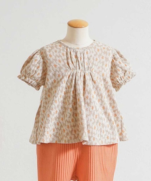 Hoppetta tシャツ 「Hoppetta」flower ギャザー半袖Tシャツ 80cm・90cm・100cm キッズ 子供服 女の子 : ZOZOTOWN Yahoo!店 - 通販 ...