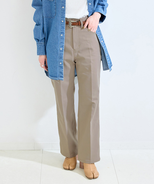 B.C STOCK 「B.C STOCK」 「DU JOUR」スラックス 38 ベージュ レディース : ZOZOTOWN Yahoo!店 ...