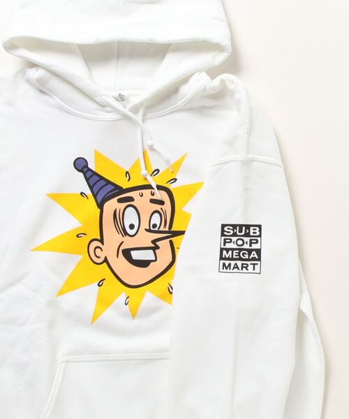 SUB POP パーカー HOODED SWEAT SHIRT“PUNKY” メンズ レディース : ZOZOTOWN Yahoo!店 ...