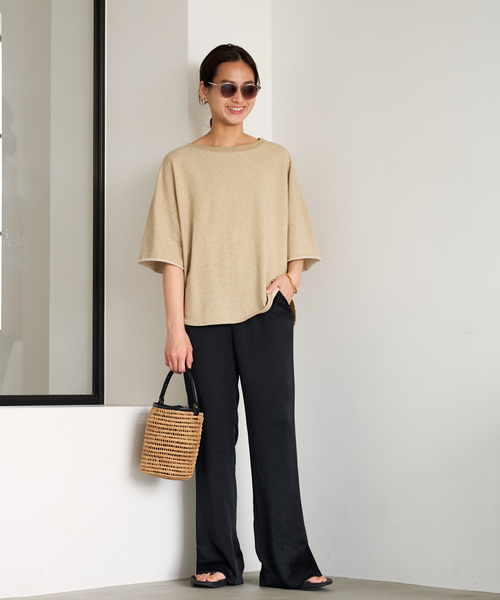 FRAMeWORK tシャツ ミニ裏毛ハーフスリーブラウンドTee レディース : ZOZOTOWN Yahoo!店 - 通販 - Yahoo!ショッピング
