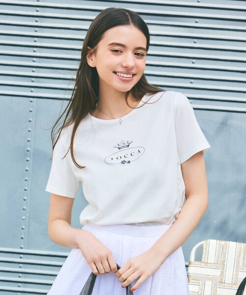 TOCCA tシャツ Tシャツ LOGO TEE レディース : ZOZOTOWN Yahoo!店 - 通販 - Yahoo!ショッピング