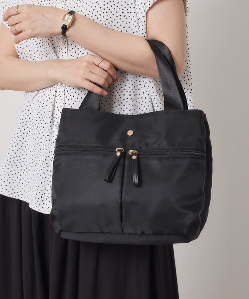 ITS'DEMO ハンドバッグ 「2WAY／10ポケット」収納アドバイザー三層トート : ZOZOTOWN Yahoo!店 - 通販 - Yahoo!ショッピング