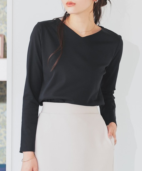 GLACIER lusso tシャツ ノンステッチVネックT レディース : ZOZOTOWN Yahoo!店 - 通販 - Yahoo!ショッピング