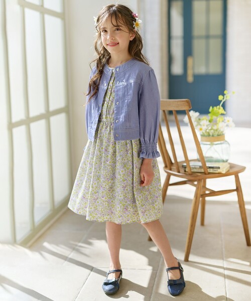 ジャケット Gジャン 「110-140cm」ラウンドカラー デニムジャケット :71979170:ZOZOTOWN Yahoo!店 - 通販 ...