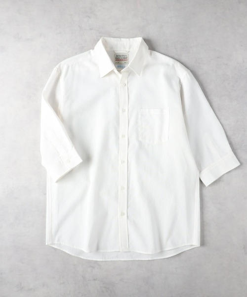 BACK NUMBER シャツ 「BACK NUMBER」COOLMAX麻混七分シャツ メンズ : ZOZOTOWN Yahoo!店 - 通販 - Yahoo!ショッピング