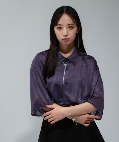HARE（ハレ） シャツ 「WEB限定」マルチマテリアルシアーシャツSS(HARE) メンズ レディース : ZOZOTOWN Yahoo!店 - 通販 - Yahoo!ショッピング