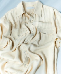 ADAM ET ROPE'（アダムエロペ） シャツ ウエスタン ショートスリーブ