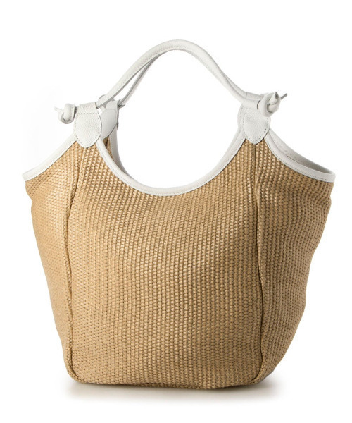 cache かごバッグ カゴバッグ カシュカシュ cachecache / ポリプロピレンシート牛革付属トートバッグ : ZOZOTOWN Yahoo!店 - 通販 - Yahoo!ショッピング