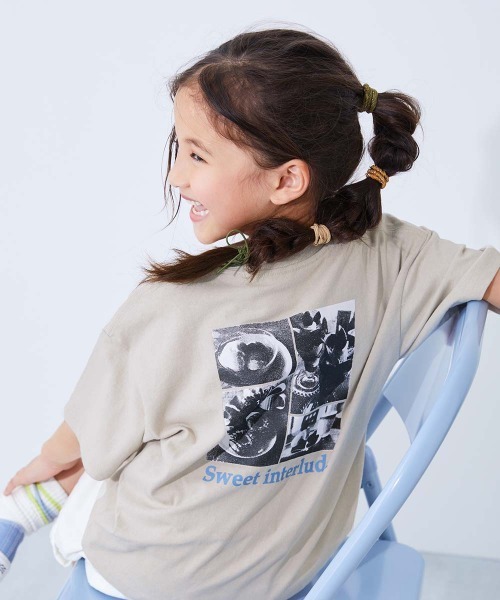 devirock（デビロック） tシャツ 綿100％ デビラボ ガールズ BIGシルエット プリント半袖Tシャツ キッズ 子供服 女の子 : ZOZOTOWN Yahoo!店 - 通販 ...