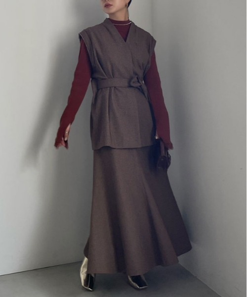 Ameri ワンピース MANY WAY TWEED SET UP DRESS レディース : ZOZOTOWN Yahoo!店 - 通販 - Yahoo!ショッピング