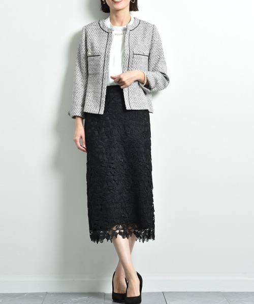 スカート ケミカルレースBACKファスナータイトスカート :80005173:ZOZOTOWN Yahoo!店 - 通販 - Yahoo!ショッピング