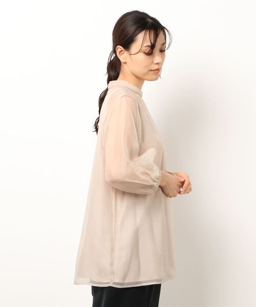 Ameri 「AMERI」 7分袖チュニック FREE ベージュ レディース : ZOZOTOWN Yahoo!店 - 通販 - Yahoo!ショッピング