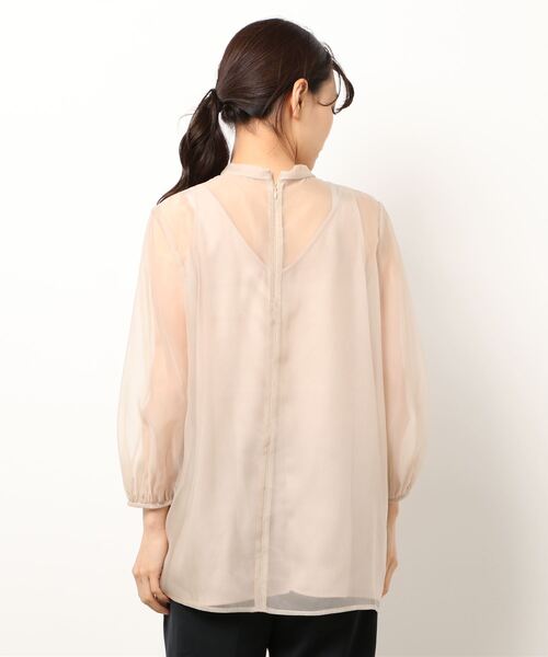 Ameri 「AMERI」 7分袖チュニック FREE ベージュ レディース : ZOZOTOWN Yahoo!店 - 通販 - Yahoo!ショッピング