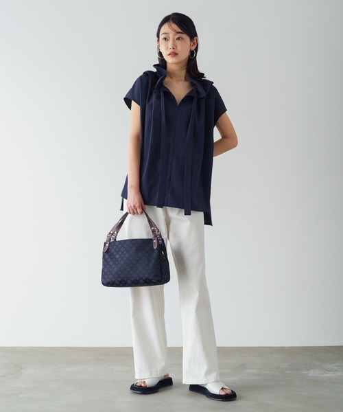 Yahoo!オークション - 「russet」 2WAYバッグ FREE ネイビー レディー...