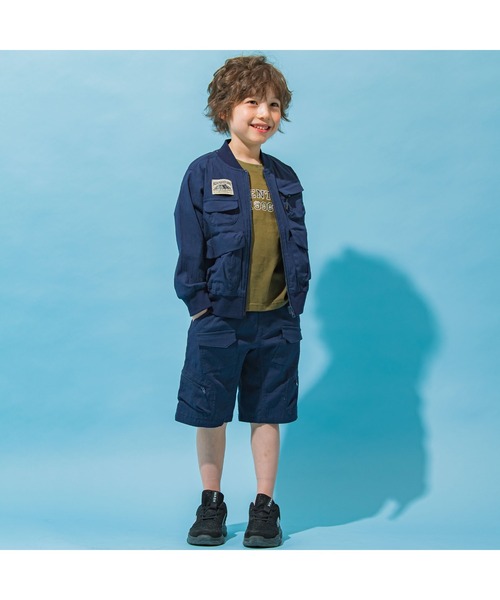 Yahoo!オークション - 「WASK」 「KIDS」ブルゾン 130 ネイビー キッズ