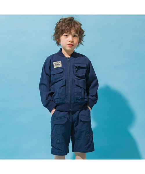 Yahoo!オークション - 「WASK」 「KIDS」ブルゾン 130 ネイビー キッズ