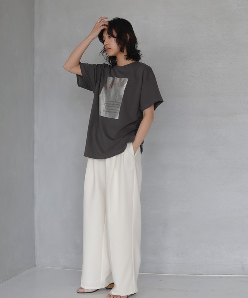 Yahoo!オークション - 「hellam」 半袖Tシャツ FREE ホワイト×グリー...