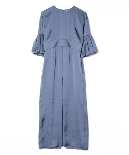 Demi-Luxe BEAMS 「Demi-Luxe BEAMS」 7分袖ワンピース 36 ブルー レディース : ZOZOTOWN Yahoo!店 - 通販 - Yahoo!ショッピング