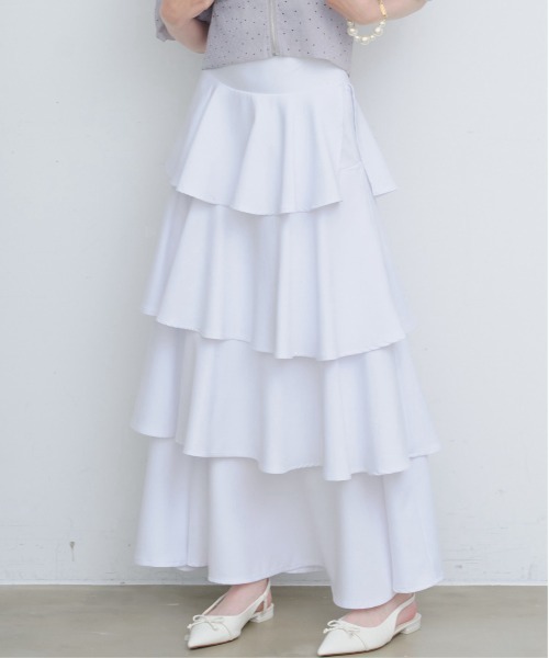 HEIREN スカート ティアードスカート : ZOZOTOWN Yahoo!店 - 通販 - Yahoo!ショッピング
