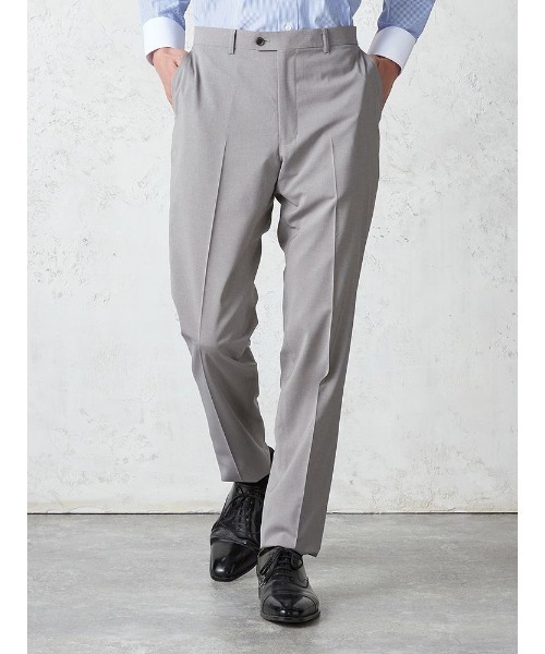 Perfect Suit FActory 「Perfect FActory」 スラックス 73 ライトグレー メンズ : ZOZOTOWN Yahoo!店 - 通販 - Yahoo!ショッピング