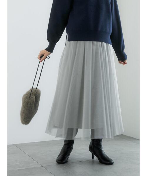 Te chichi 「Te chichi」 フレアスカート F グレー レディース : ZOZOTOWN Yahoo!店 - 通販 - Yahoo!ショッピング