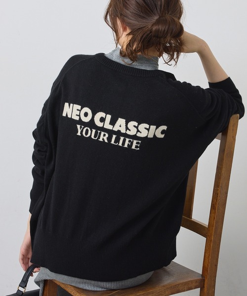 pual ce cin カーディガン ロゴインターシャニットカーディガン : ZOZOTOWN Yahoo!店 - 通販 - Yahoo!ショッピング