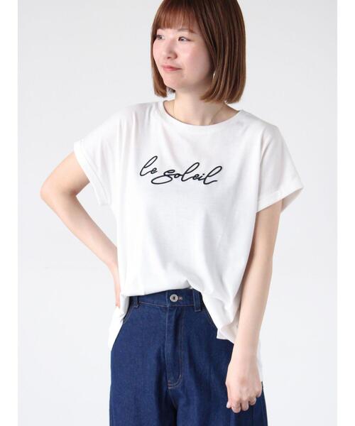 Lugnoncure tシャツ フロント刺繍Tシャツ レディース : ZOZOTOWN Yahoo!店 - 通販 - Yahoo!ショッピング