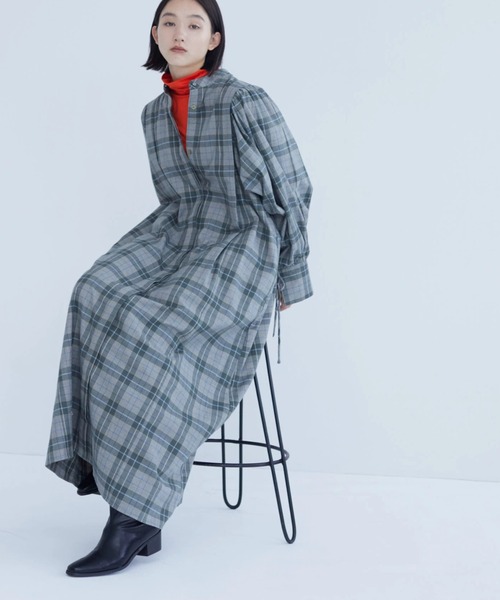 KBF 「KBF」 長袖ワンピース FREE カーキ レディース : ZOZOTOWN Yahoo!店 - 通販 - Yahoo!ショッピング