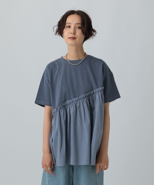 LEPSIM tシャツ 布帛コンビピグメントT 574392 レディース : ZOZOTOWN Yahoo!店 - 通販 - Yahoo!ショッピング