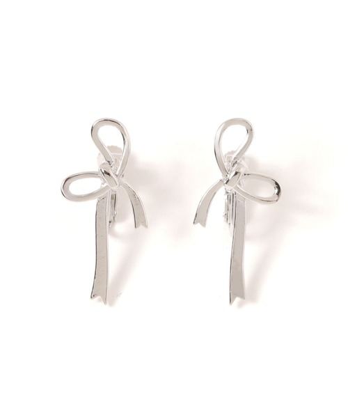 tiny イヤリング 斜めリボンイヤリング「tiny tiny(ティニーティニー)」 レディース : ZOZOTOWN Yahoo!店 - 通販 - Yahoo!ショッピング