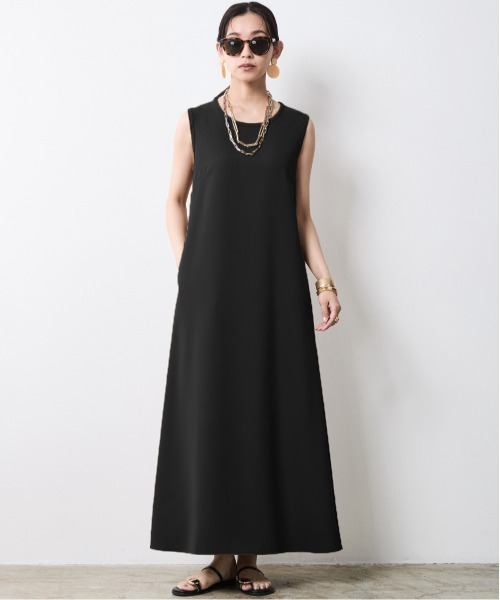CHIC STYLE 「CHIC STYLE」 ノースリーブワンピース LL ブラック レディース : ZOZOTOWN Yahoo!店 - 通販 - Yahoo!ショッピング