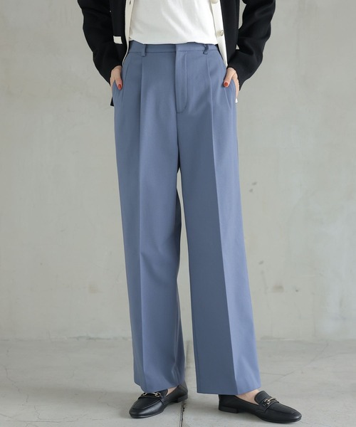 GLOBAL WORK（グローバルワーク） パンツ あったかウツクシルエットワイドパンツ/115440 レディース : ZOZOTOWN Yahoo!店 - 通販 - Yahoo!ショッピング