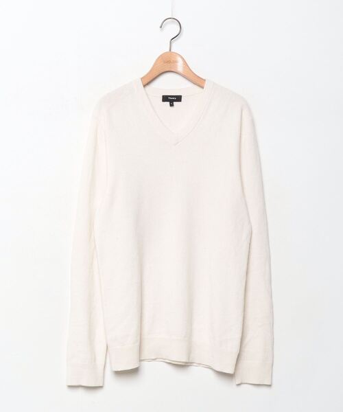 theory 「theory 」 Vネックニット M ホワイト レディース : ZOZOTOWN Yahoo!店 - 通販 - Yahoo!ショッピング