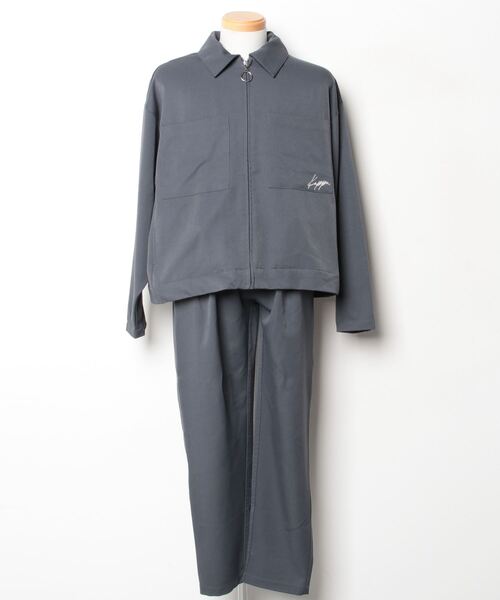 Kappa 「Kappa」 セットアップ M ダークグレー メンズ : ZOZOTOWN Yahoo!店 - 通販 - Yahoo!ショッピング