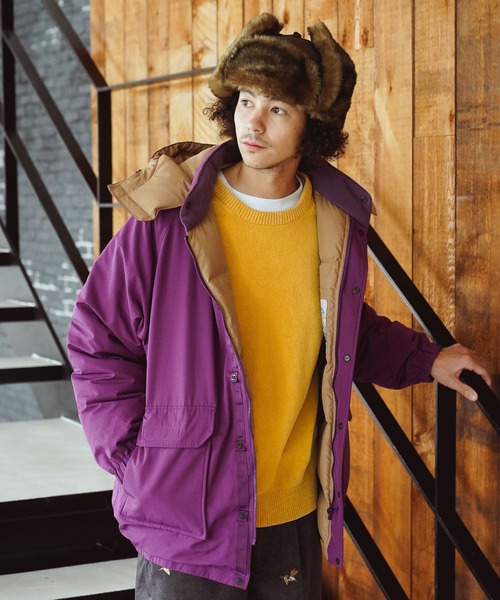 BAYFLOW 「BAYFLOW」 ダウンジャケット LARGE パープル メンズ : ZOZOTOWN Yahoo!店 - 通販 - Yahoo!ショッピング