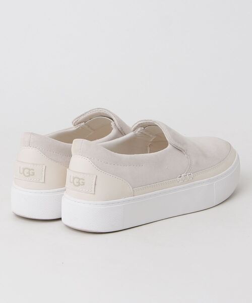 Yahoo!オークション - 「UGG」 スリッポン 24.5cm ベージュ レディース