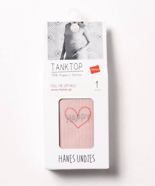 Hanes タンクトップ 「HANES/ヘインズ」UNDIES RIB TANK TOP HW2−T201 タンクトップ 脇に縫い目のない丸胴 ...