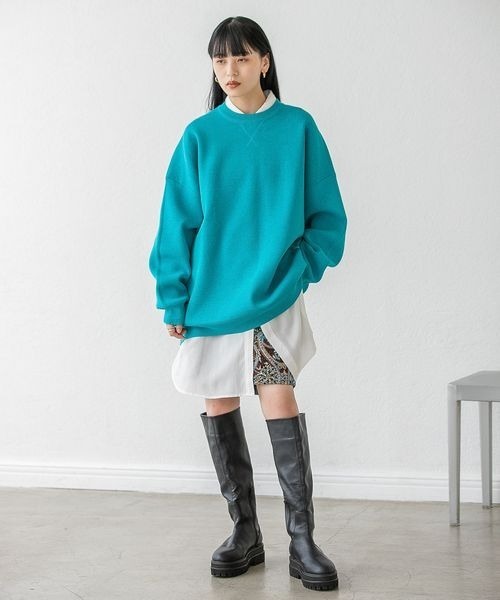 ニット 12G Wジャガードボリュームスリーブプルオーバー/166314 :67437191:ZOZOTOWN Yahoo!店 - 通販 ...