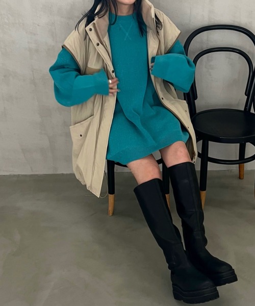 ニット 12G Wジャガードボリュームスリーブプルオーバー/166314 :67437191:ZOZOTOWN Yahoo!店 - 通販 ...