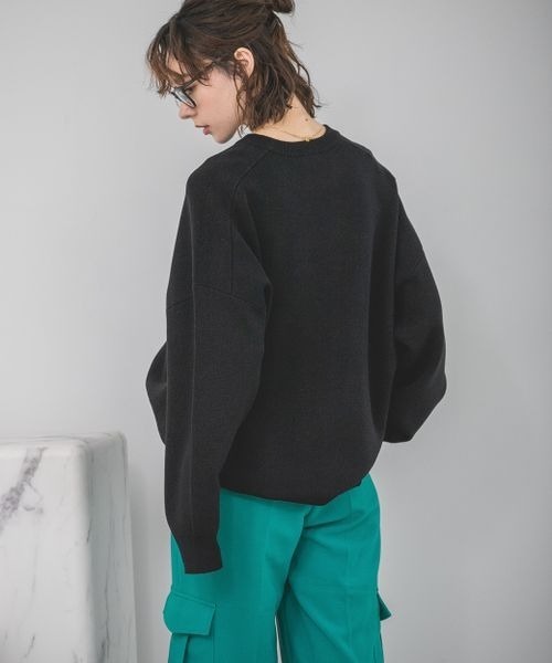 ニット 12G Wジャガードボリュームスリーブプルオーバー/166314 :67437191:ZOZOTOWN Yahoo!店 - 通販 ...