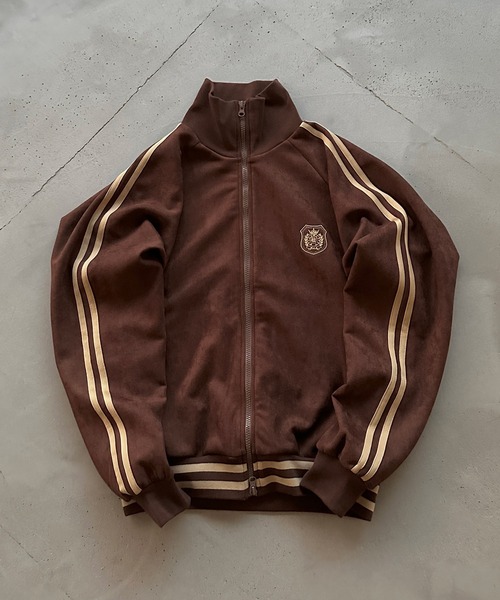 ジャージ FAKE SUEDE TRACK JACKET/フェイクスエードトラックジャケット :80354191:ZOZOTOWN Yahoo ...