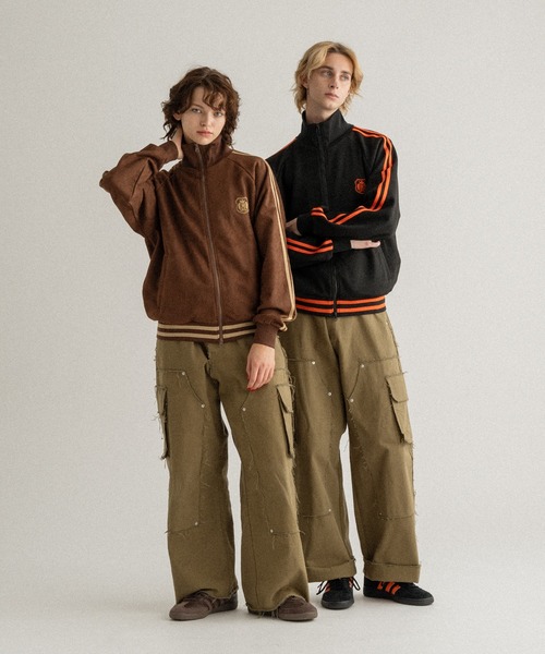 ジャージ FAKE SUEDE TRACK JACKET/フェイクスエードトラックジャケット :80354191:ZOZOTOWN Yahoo ...