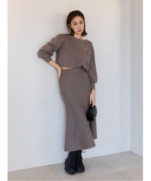 SNIDEL 「SNIDEL」 セットアップ FREE ブラウン レディース : ZOZOTOWN Yahoo!店 - 通販 - Yahoo!ショッピング